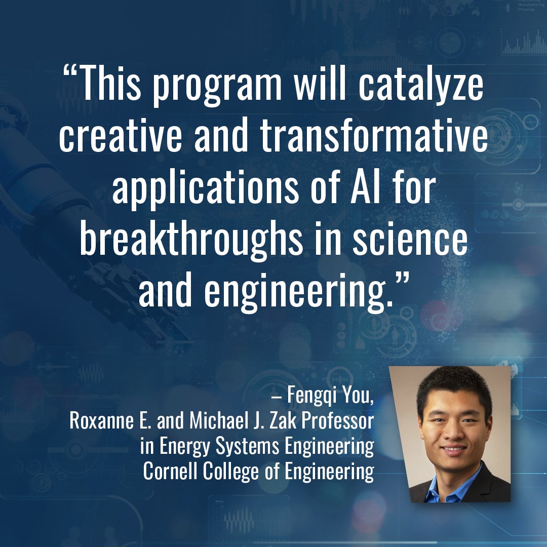 Schmidt AI4Sci Program – Fengqi You Research Group