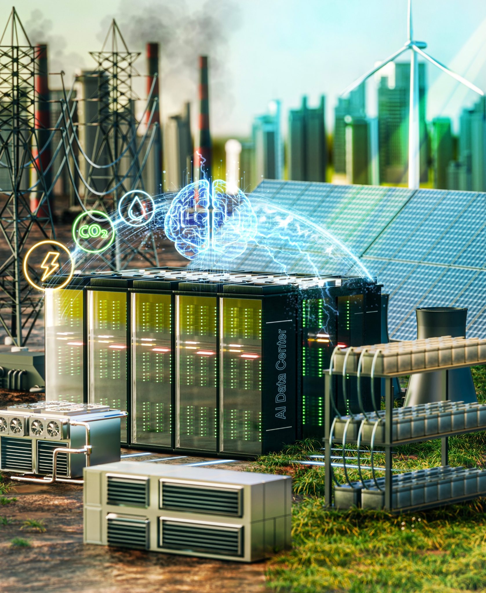 Sustainability of AI infrastructure – Fengqi You Research Group